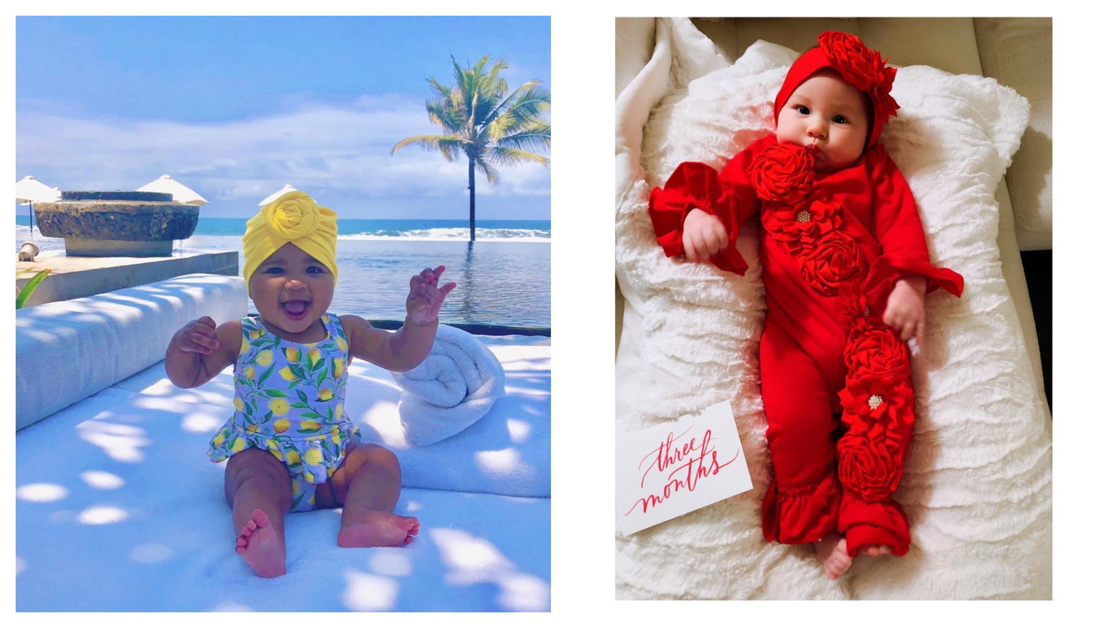 Le mini-turban, l'accessoire tendance des bébés stars
