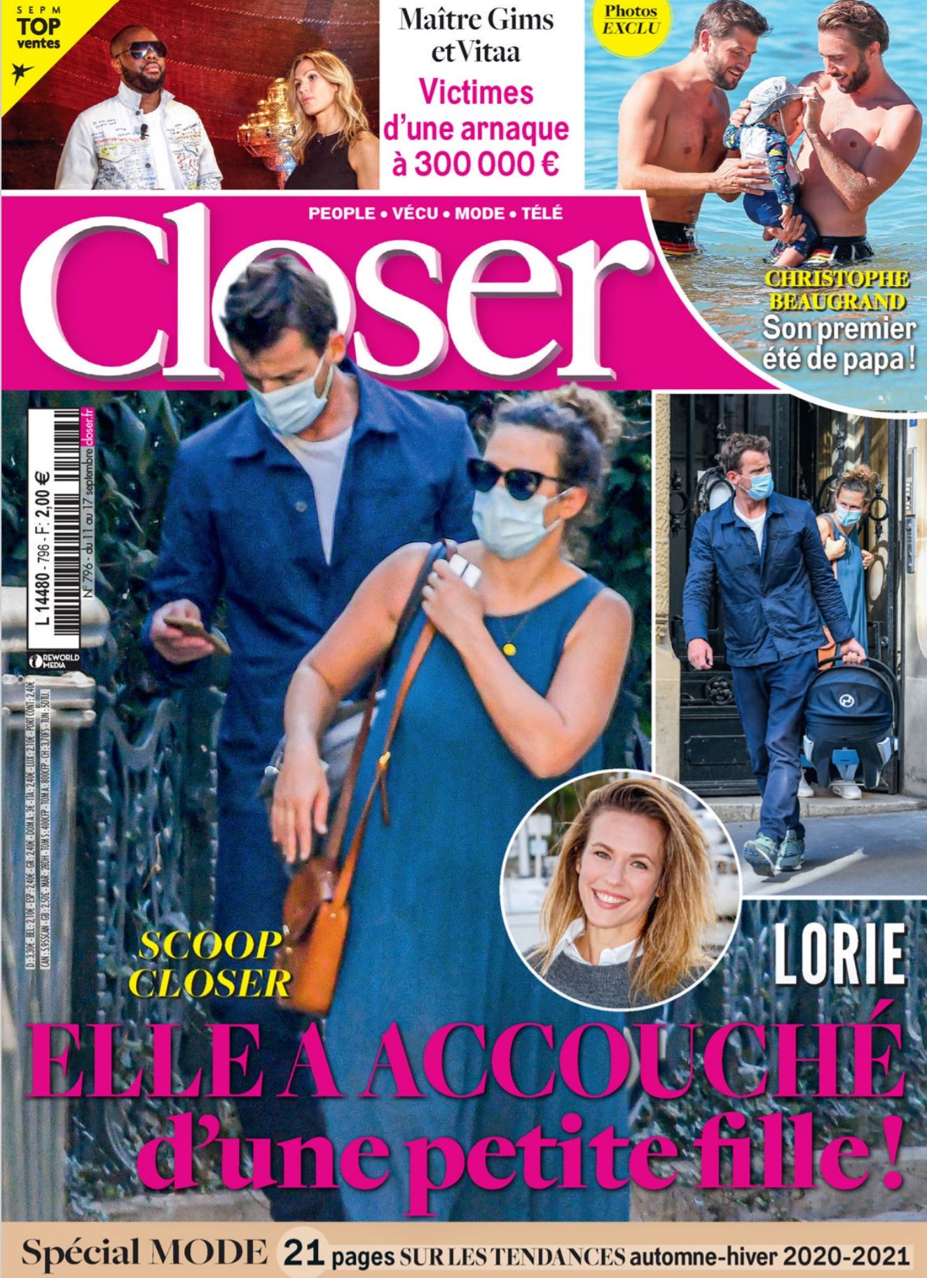 Lorie Pester maman : Elle a donné naissance à une petite fille