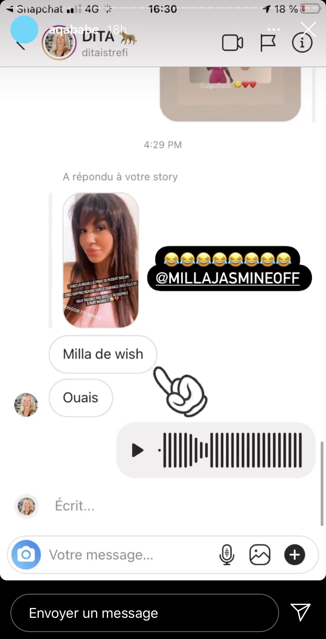 Mujdat Saglam (LPDLA8) en couple avec le sosie de Milla Jasmine