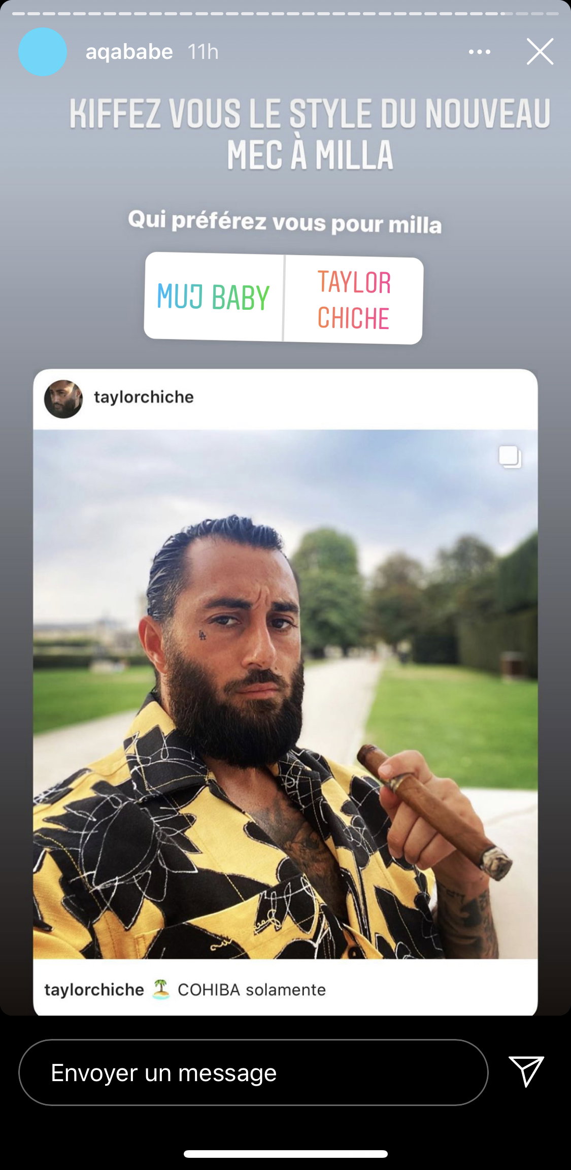 Mujdat Saglam (LPDLA8) en couple avec le sosie de Milla Jasmine