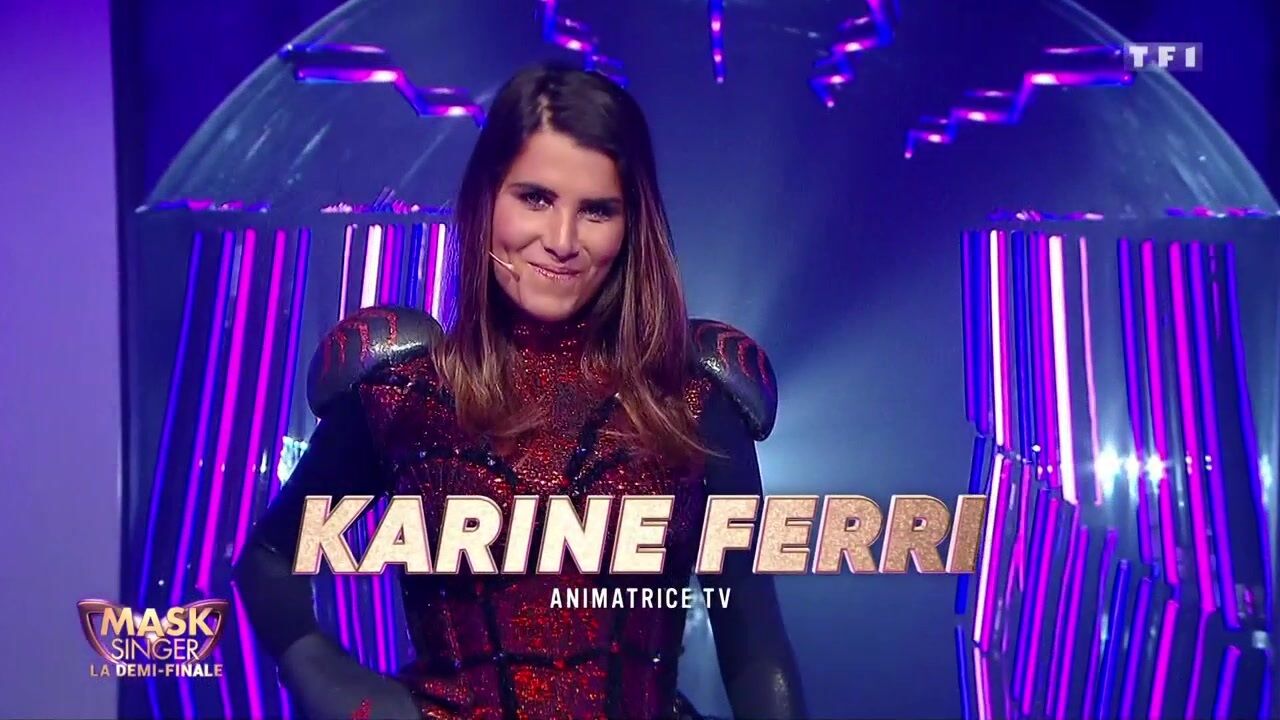 Karine Ferri métamorphosée depuis Mask Singer : la réaction de son ...