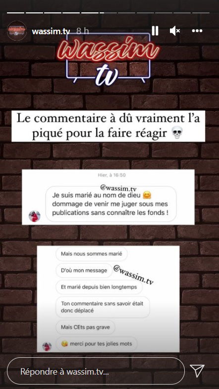 Fidji Ruiz mariée en secret avec le rappeur Anas ? Elle confirme