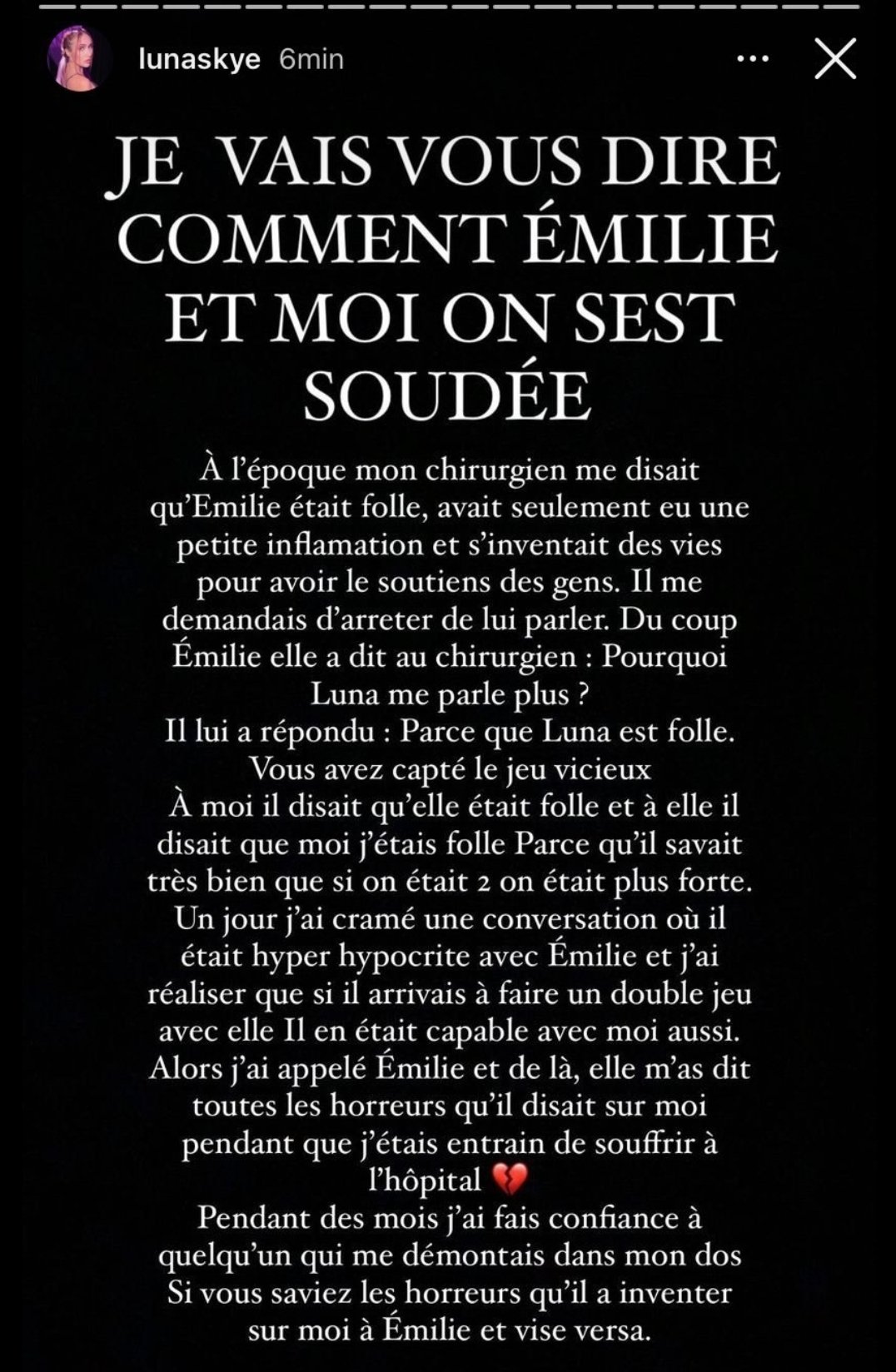 Luna Skye et Émilie Amar : Elles balancent des infos choc sur le ...