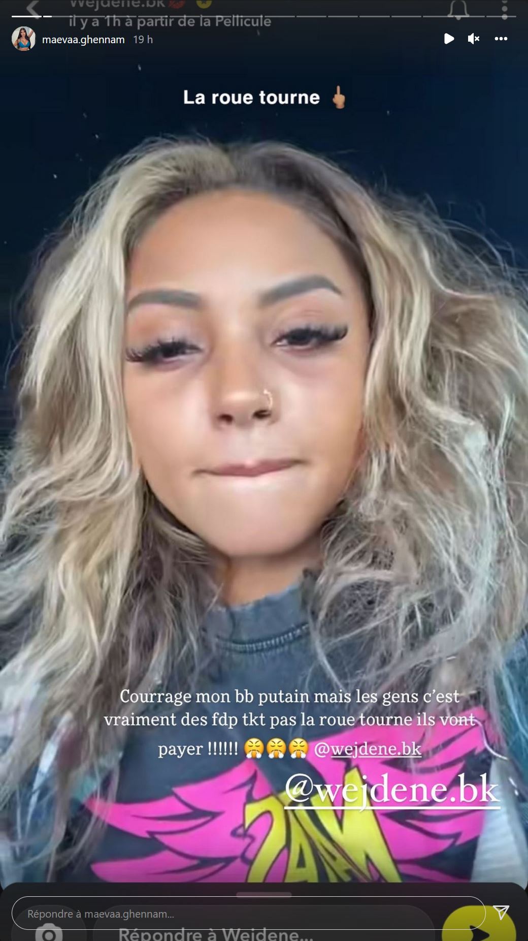 Wejdene au plus mal : cette vidéo qui fait parler sur la Toile