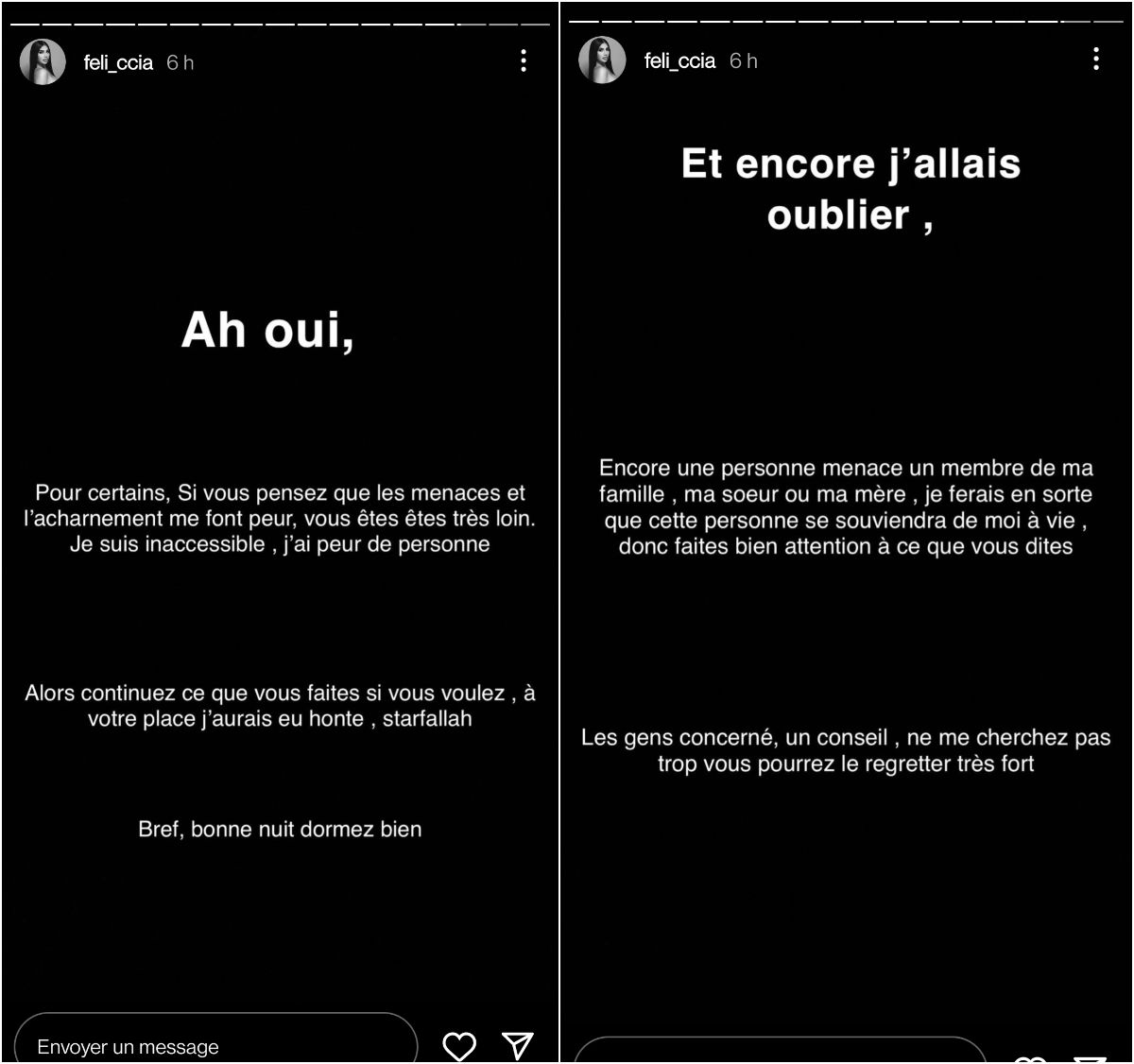 Sephora clashe Feliccia : "Tu es belle mais qu’est-ce que tu es bête"