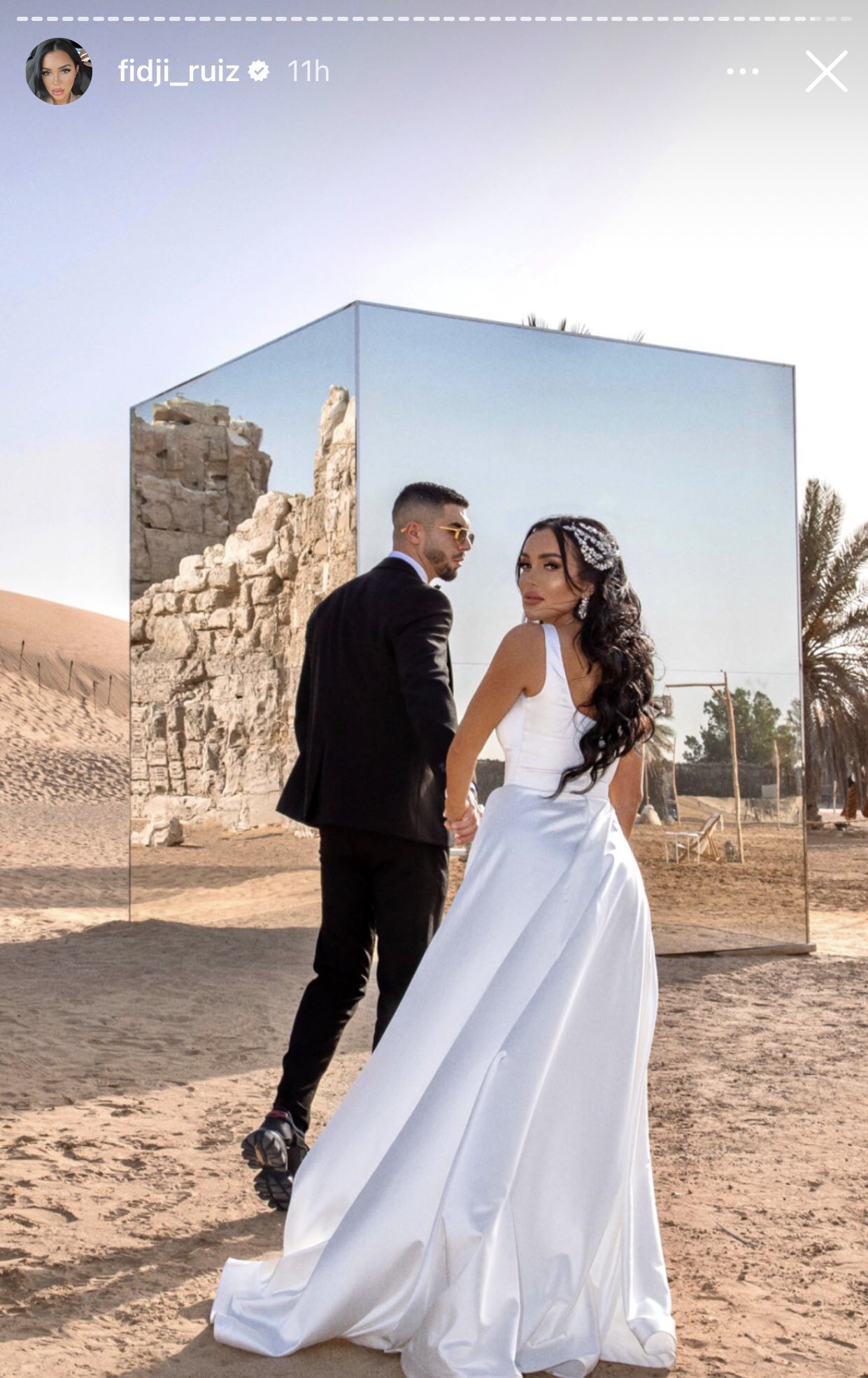 Fidji Ruiz mariée en secret au rappeur Anas ! Découvrez toutes les photos