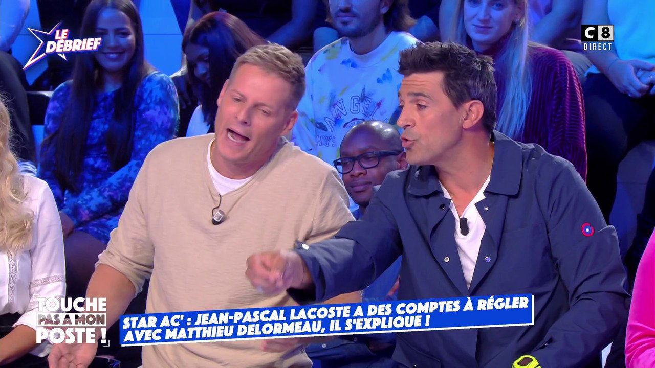 Matthieu Delormeau et Jean-Pascal Lacoste se taclent sur TPMP : "Tu critiques mais en lâche"