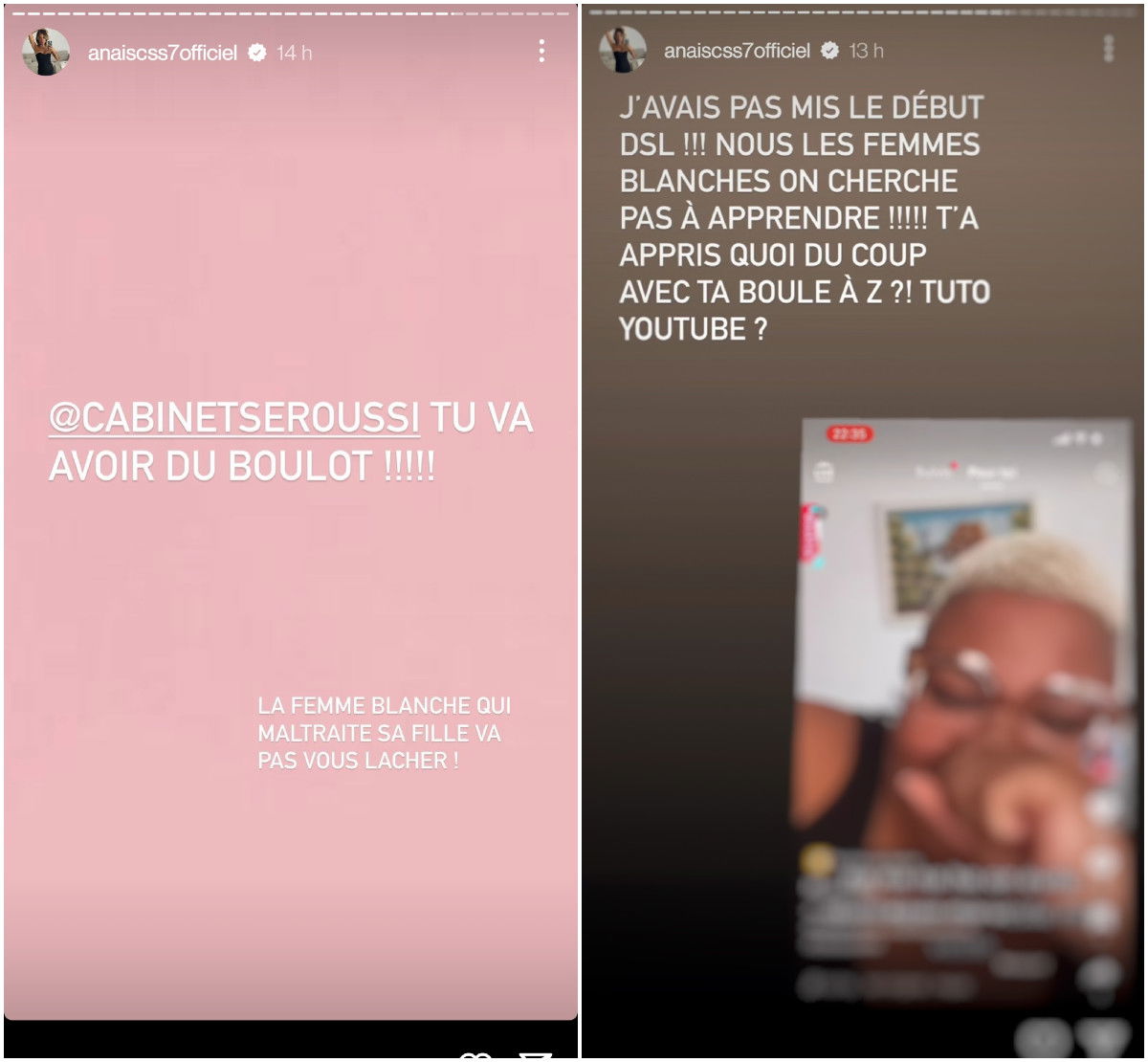 Anaïs Camizuli Accusée De Limite Maltraitance Envers Sa Fille Elle