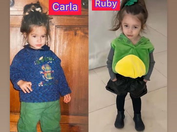 Carla Moreau : sa fille Ruby est sa copie conforme, la preuve en image