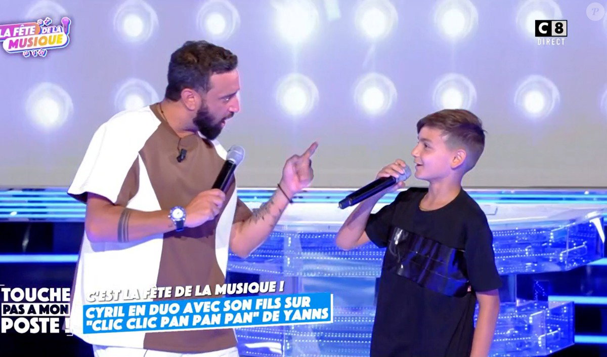 Cyril Hanouna et son fils Lino offrent un moment émouvant dans TPMP, le ...
