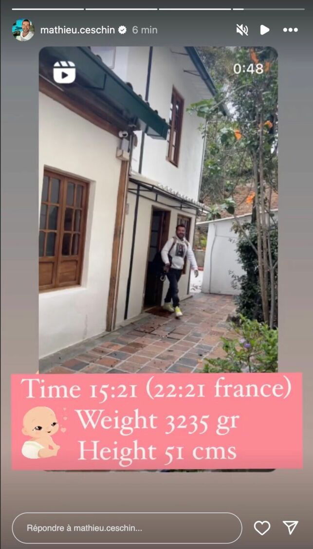 Mathieu Ceschin (ADP) est papa pour la première fois, son petit Ezio est né