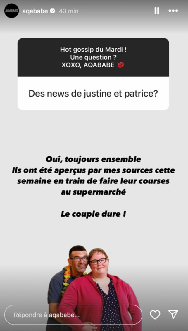 L’amour est dans le pré : Justine et Patrice sont-ils toujours ensemble ...