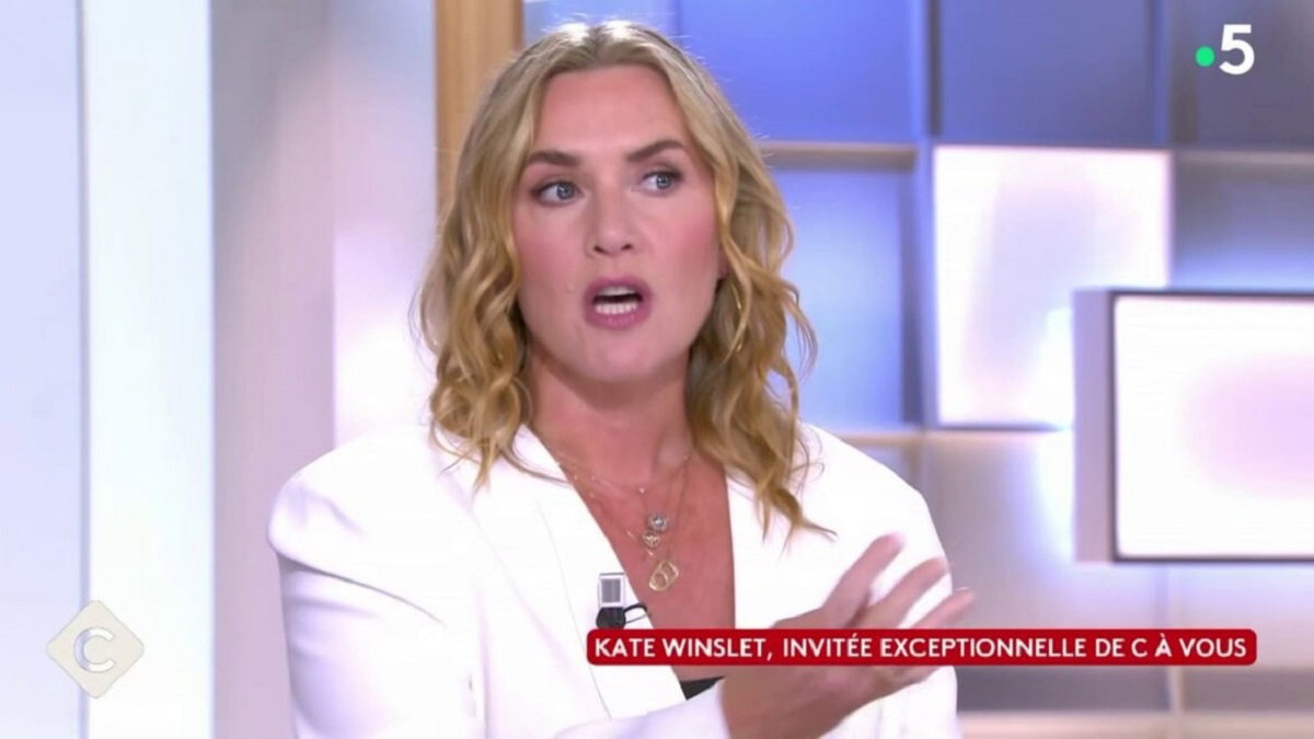 Kate Winslet vexée par une remarque de Pierre Lescure : "Vous poseriez ...