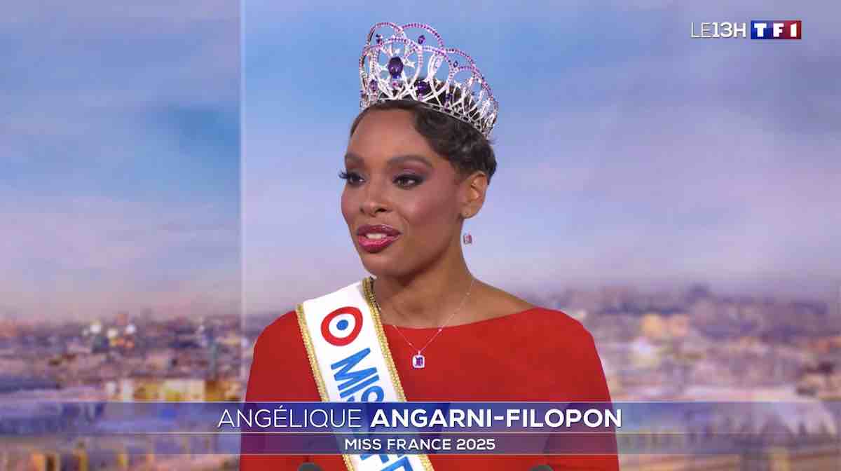 Angélique Angarni-Filopon (Miss France 2025) bien différente lors de sa ...