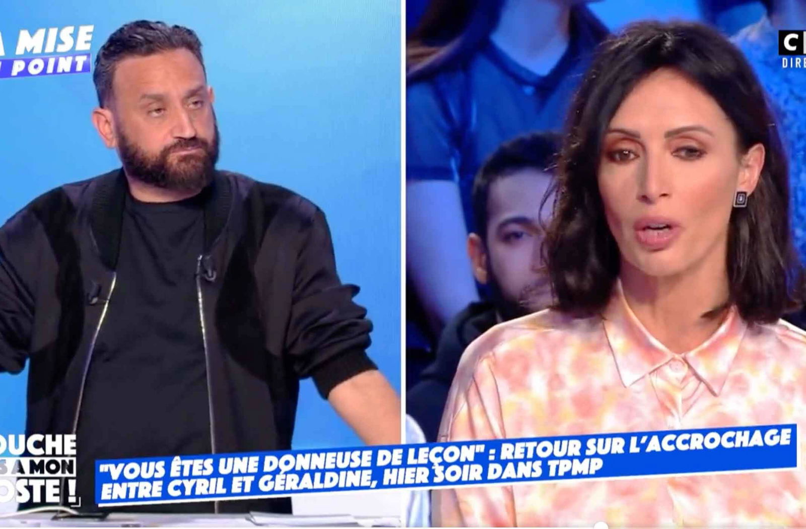 TPMP : vif accrochage entre Géraldine Maillet et Cyril Hanouna, "Je ...