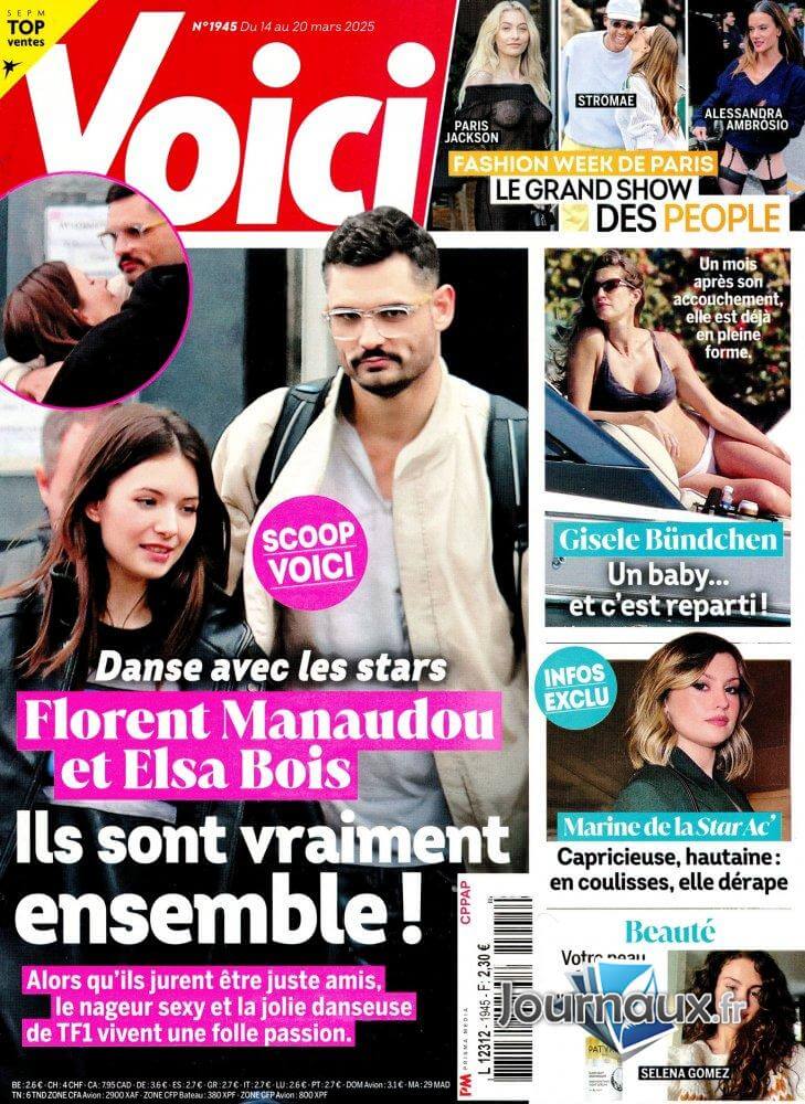 Elsa Bois et Florent Manaudou en couple ? La danseuse et le nageur très proches… Ces clichés qui ...
