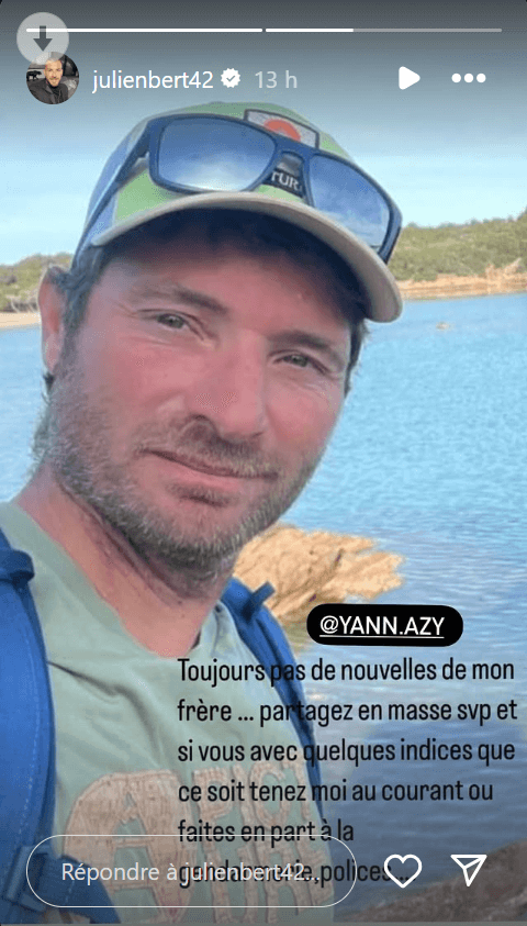 Julien Bert partage un appel à témoin pour aider un proche : "La ...