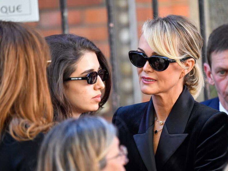 Obsèques de Nadia Farès : Laeticia Hallyday présente pour soutenir les ...