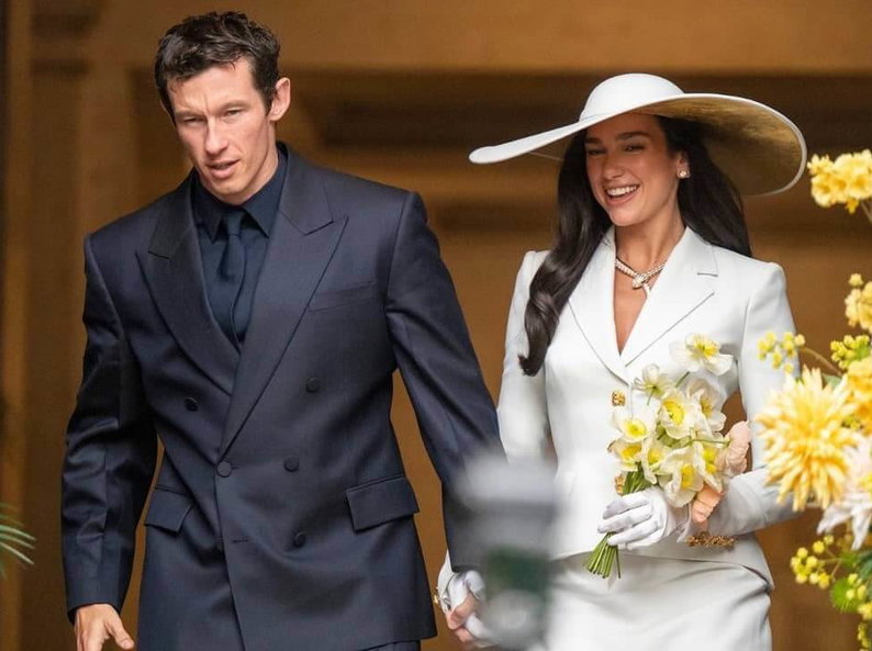 Dua Lipa a dit "oui" à Callum Turner à Londres : les images de cette ...