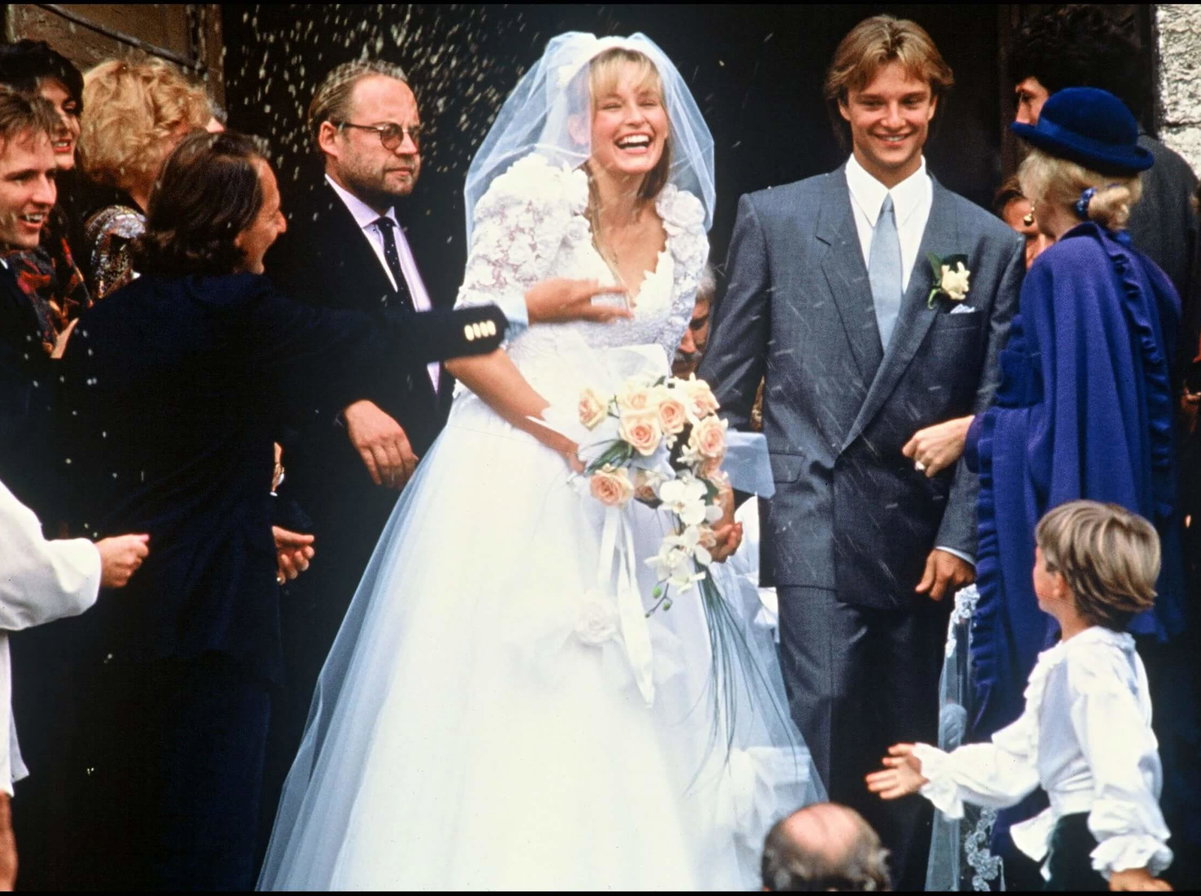 Estelle Lefébure : ce drame familial qui a assombri son mariage avec ...